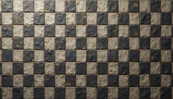 Textured Checkerboard Pattern Stock Image - Image of unique, flooring ...