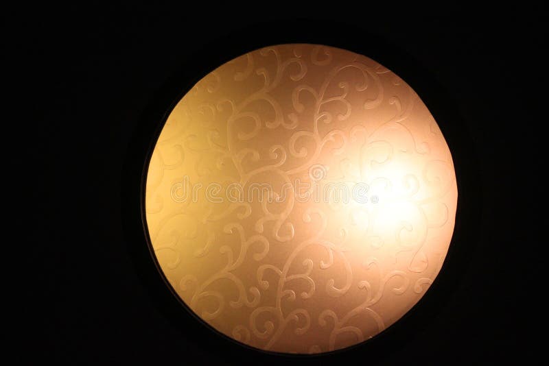 Textured circle lighted stock photo. Image of glass, black - 49630084