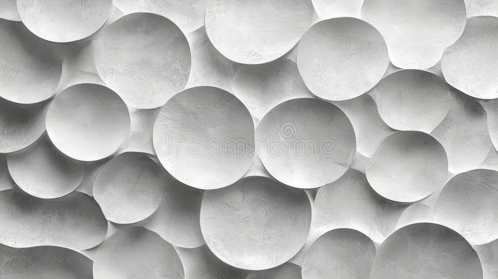 Textured Circle Pattern in Shades of Gray, Creating a Modern and ...