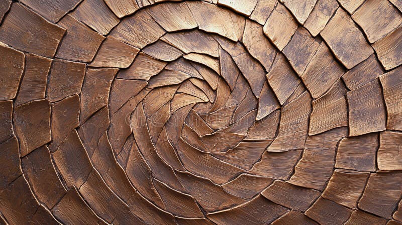 Textured Circular Motion Patterns in Earthy Tones, Creating Grounding ...