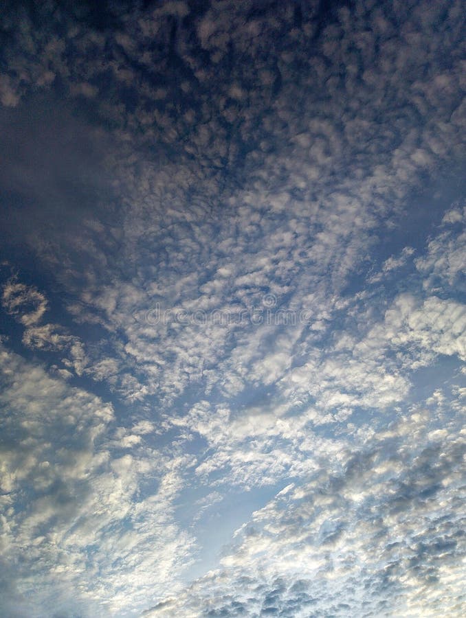 Textured Cloudy Sky Pattern Background Stock Photo - Image of blue ...