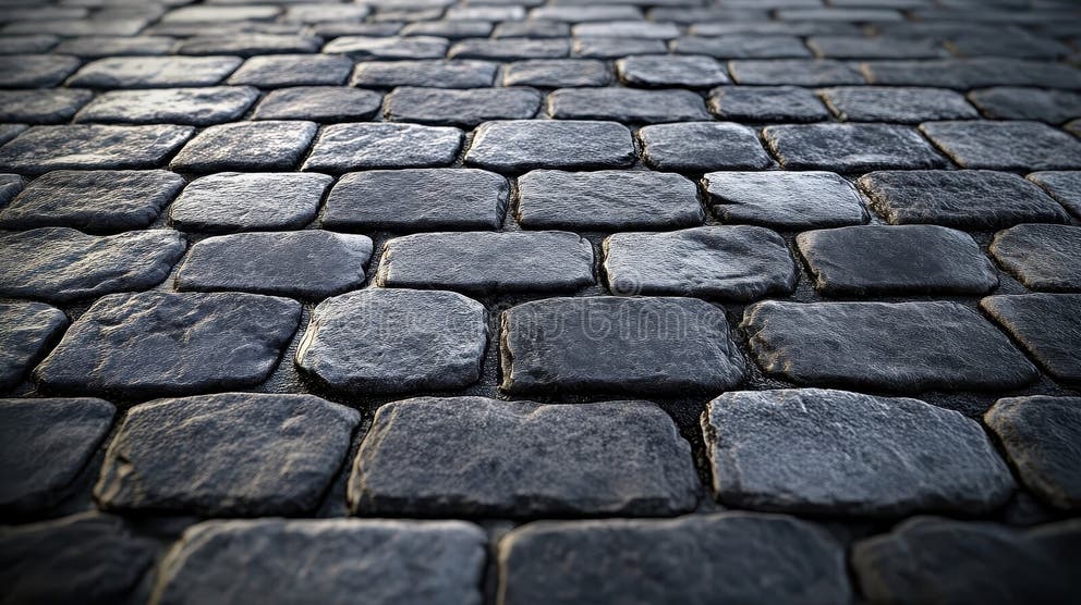 Textured Cobblestone: a Detailed Stone Pavement with Realistic Light ...