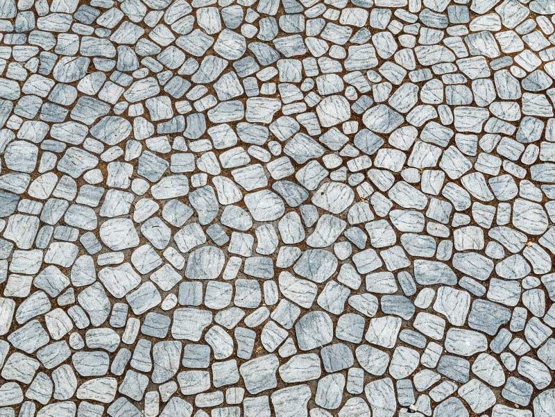 Textured Cobblestone Pavement Stock Photo - Image of urban, symmetry ...