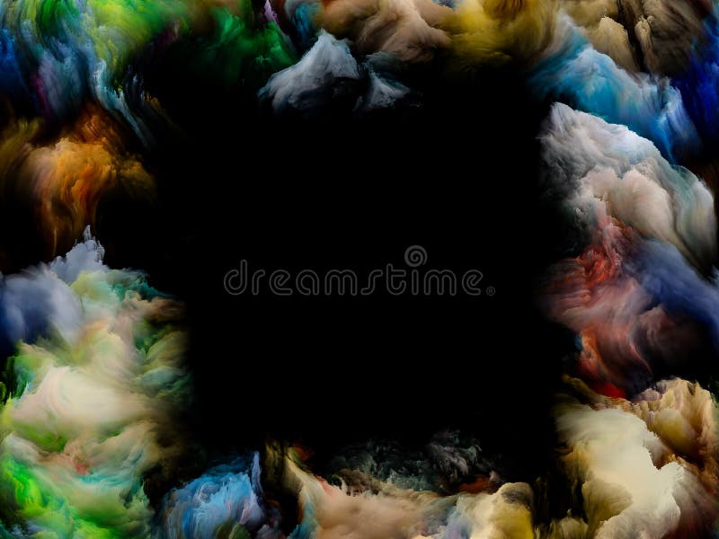 Textured Color Border stock illustration. Illustration of border ...