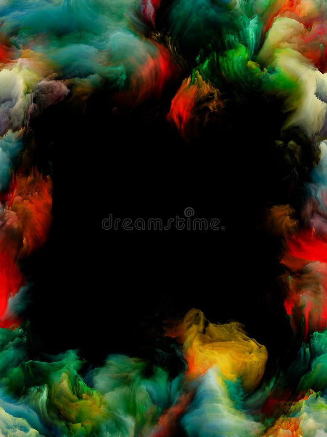 Textured Color Border stock illustration. Illustration of background ...