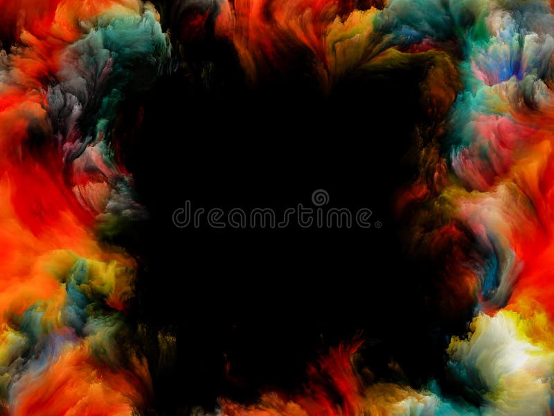 Textured Color Border stock illustration. Illustration of frame - 182292236