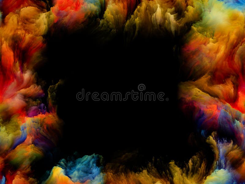 Textured Color Border stock illustration. Illustration of design ...