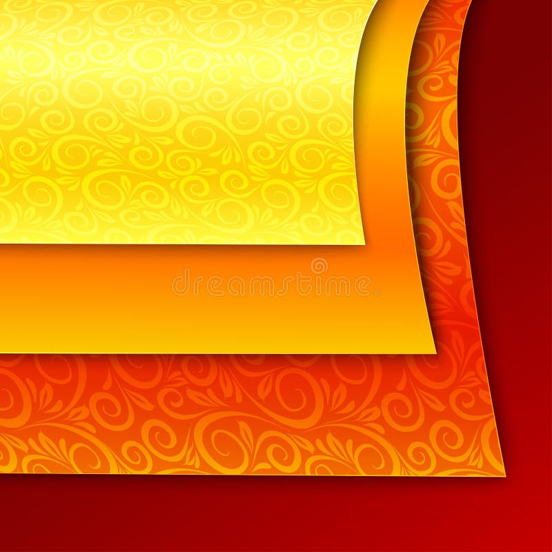 Textured color paper. stock vector. Illustration of retro - 29683401