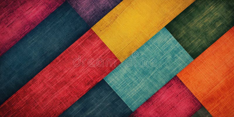 Textured Color Waves: Abstract Pattern with Warm and Cool Tones, Fabric ...