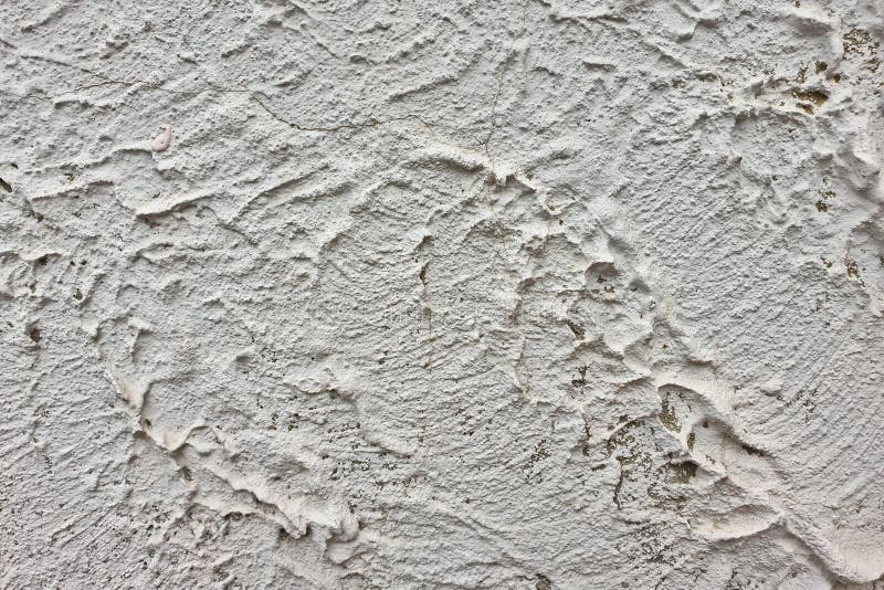 Textured Colored Facing Plaster of the Street Wall of the Building ...
