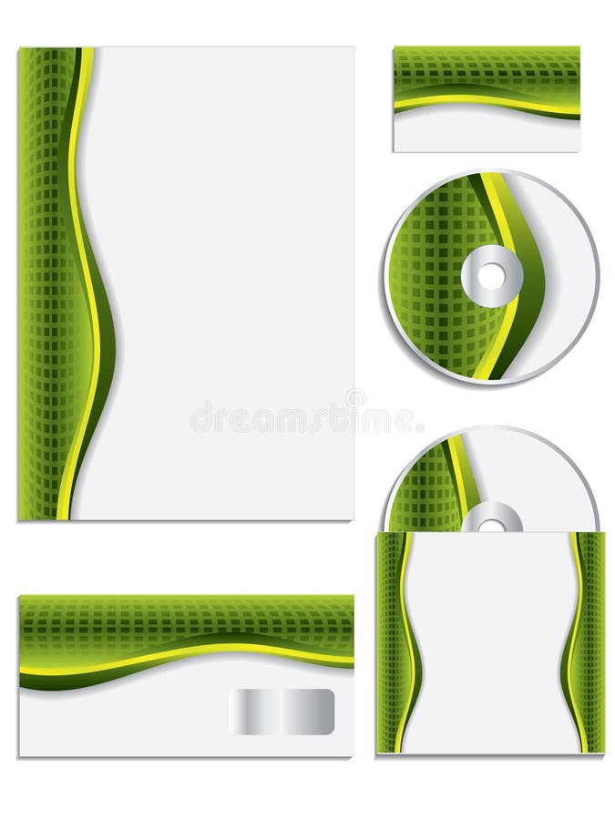 Textured Company Vector Set Stock Vector - Illustration of clip ...