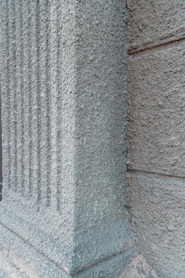 Textured Concrete Column with Subtle Color Variation Stock Photo ...