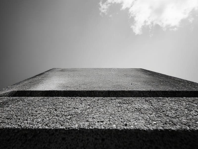 Textured Concrete Monument stock image. Image of edges - 364304489