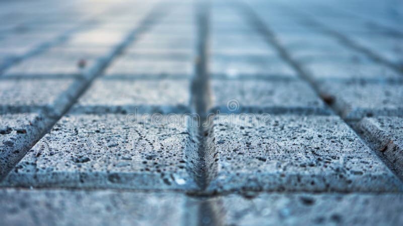 A Textured Concrete Pavement with Small Shallow Divots and Lines ...