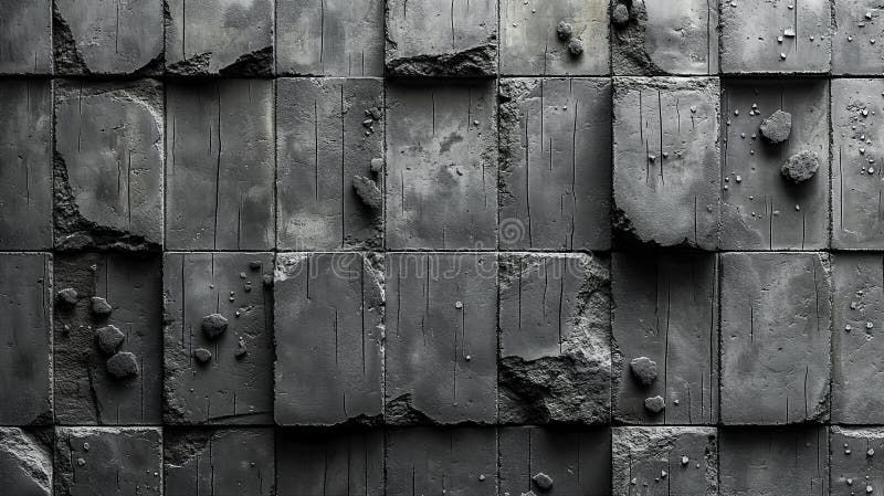 Textured Concrete Wall with Irregular Patterns and Shadows. Generative ...