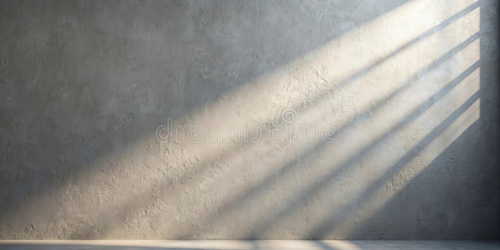 Textured Concrete Wall with Light and Shadow Streaks. Generative AI ...