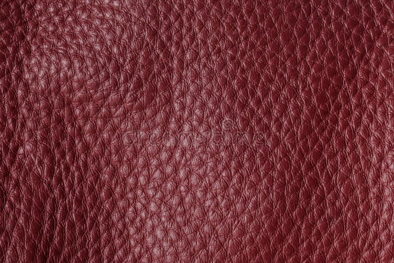 Textured Curved Surface of Red Embossed Leather Stock Photo - Image of ...