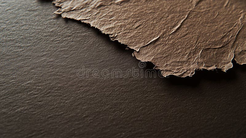 Textured Dark Brown Paper Dark Brown Paper with a Coarse, Textured ...