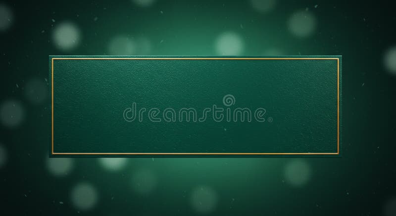 A Textured Dark Green Rectangular Panel is Centered on a Gradient Green ...