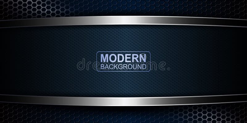 Textured Dark Mesh Design with a Ribbed Frame in Blue with a Brilliant ...