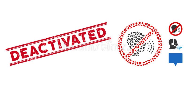 Deactivated Phrase Stock Illustrations – 5 Deactivated Phrase Stock ...