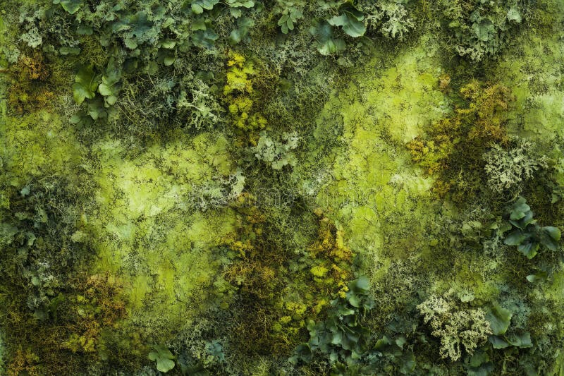 Textured Deep Green Forest Floor Covered in Moss, Rich, Earthy Feel ...