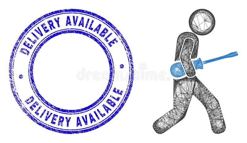 No delivery available stock vector. Illustration of alert - 5987561