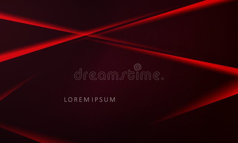 Textured Design with Chaotic, Thin, Sharp Spikes in Red Stock Vector ...