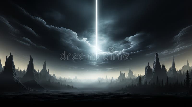 Textured Digital Spectrum Monochrome Ray Lighting for Dynamic Wallpaper ...