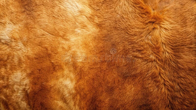 A Textured Display of Rich Auburn Animal Fur with Subtle Variations in ...
