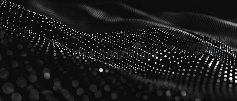 Textured Dot Overlay Creates Captivating Visual Interest on Dark ...