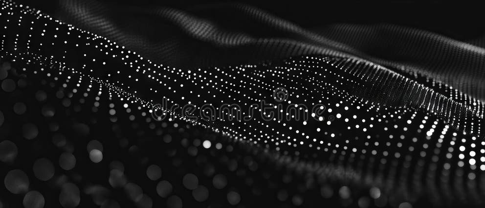 Textured Dot Overlay Creates Captivating Visual Interest on Dark ...