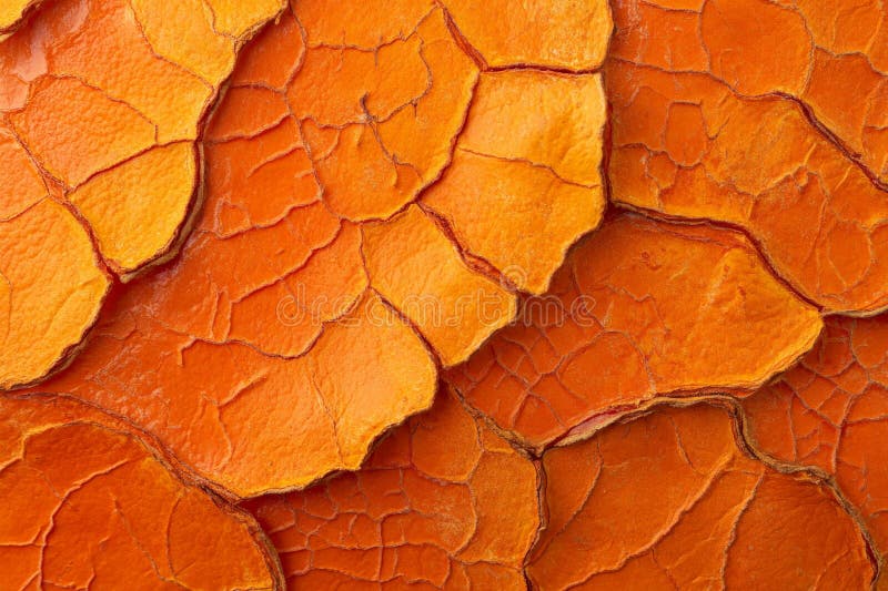 Textured Dried Orange Slices, Vibrant Orange Tones with Visible Pulp ...
