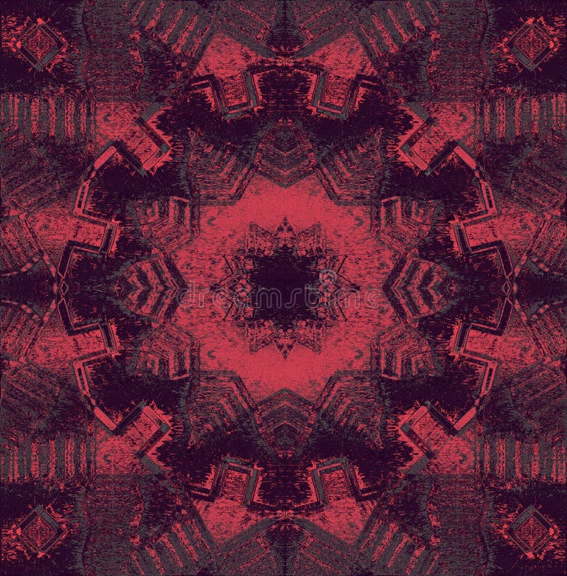 Pattern and Quicksilver Design from Dull Red and Grey Arrows with Drop ...