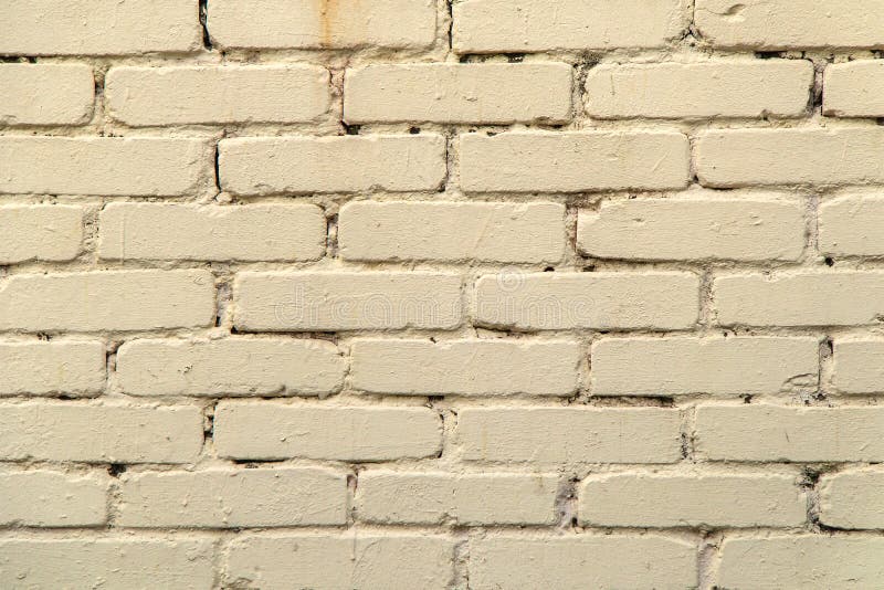 Textured, Expressive Wall of Light-colored Bricks Stock Image - Image ...
