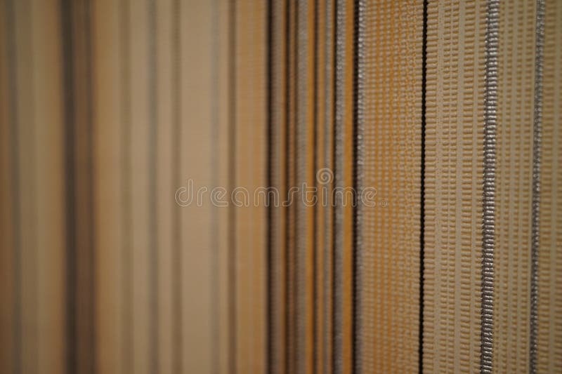 Textured Fabric with Vertical Lines in Neutral Tones Creating Depth ...