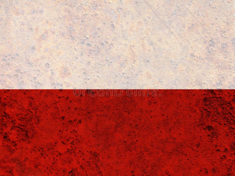 Textured Flag of Poland in Nice Colors Stock Photo - Image of state ...