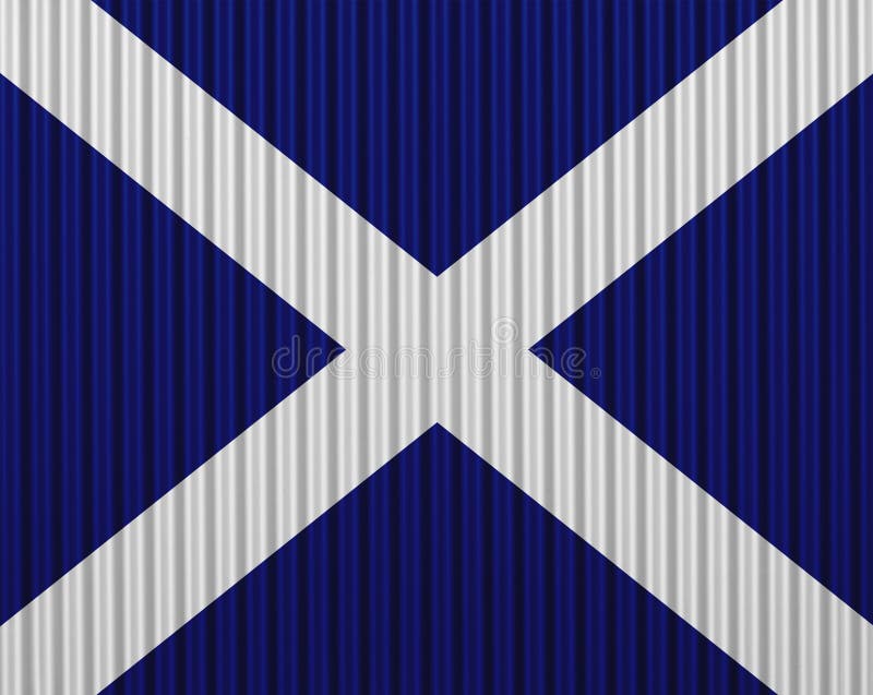 Textured Flag of Scotland in Nice Colors Stock Photo - Image of modern ...