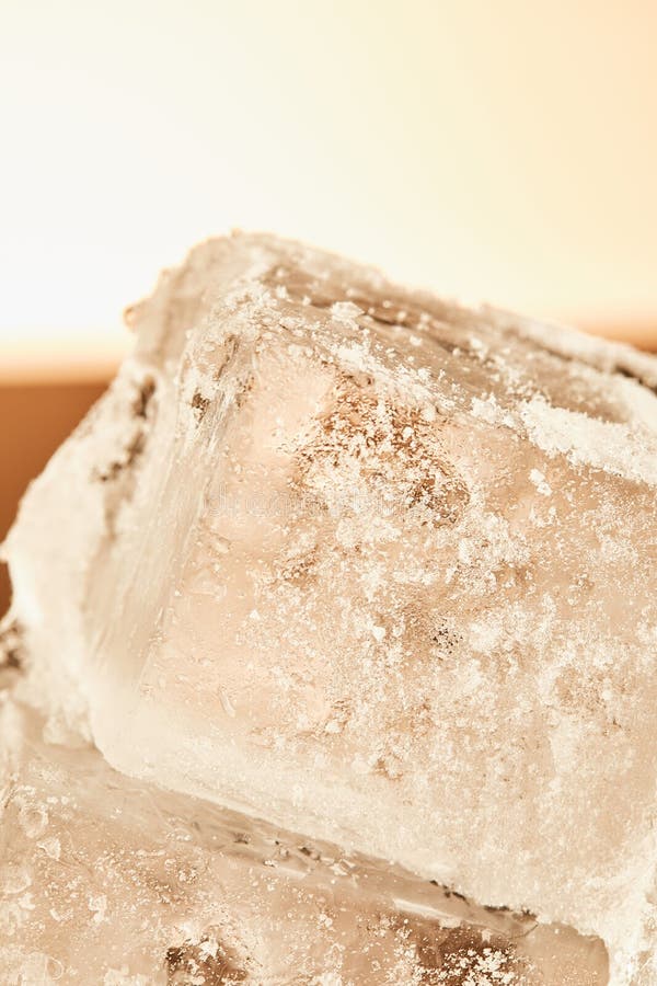 Of Textured Frosted Ice Cubes on Stock Photo - Image of lighting ...