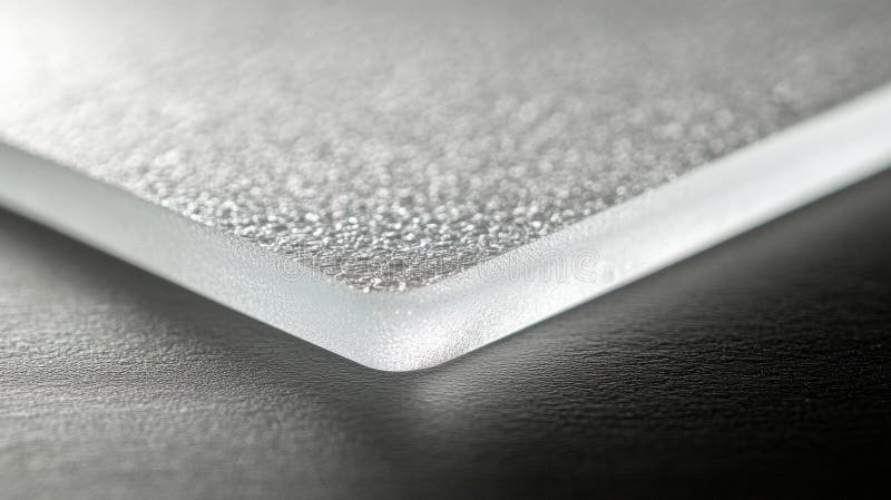 Textured Glass Surface Close Up Detail Shot Stock Illustration ...