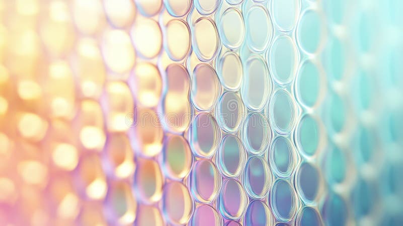 Textured Glass Surface Displays a Unique Pattern with Soft Focus and ...