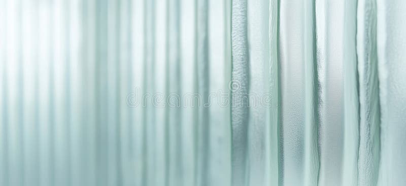 Textured Glass Surface with Vertical Lines Creating a Soft, Diffused ...