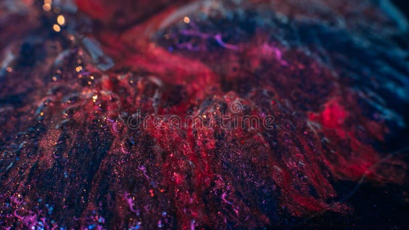Textured Glitter Background Glistening Red Blue Inks Stock Image ...