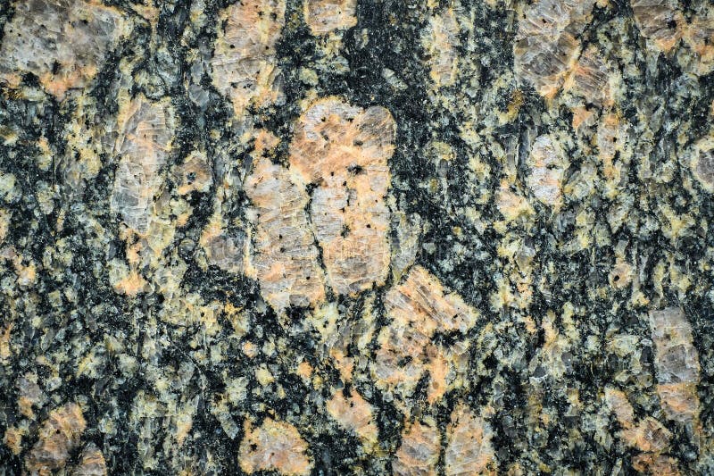 Textured Granite Surface Displaying Intricate Patterns of Gray, Black ...