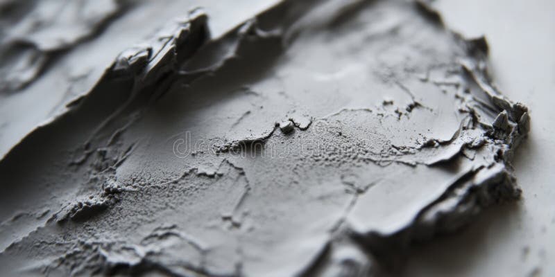 Textured Gray Surface Revealing Layers and Patterns Created by Applied ...