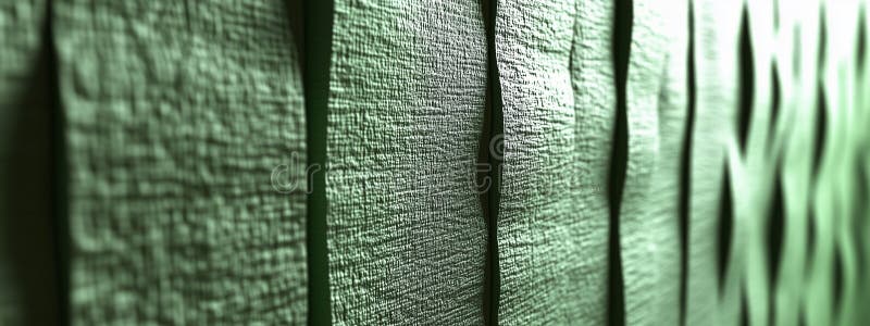 Textured Green Panels with a Modern 3D Effect Stock Illustration ...