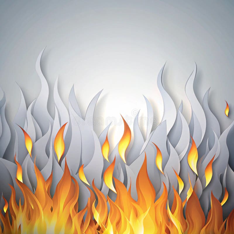 Grey Paper Fire Broken for Your Presentation Background Stock ...