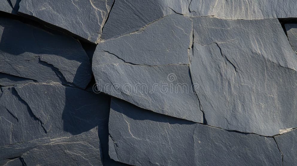 Textured Grey Slate Pattern for Modern Architectural Design and ...