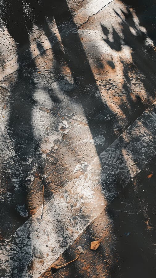 Textured Ground with Shadows and Light Stock Image - Image of ...