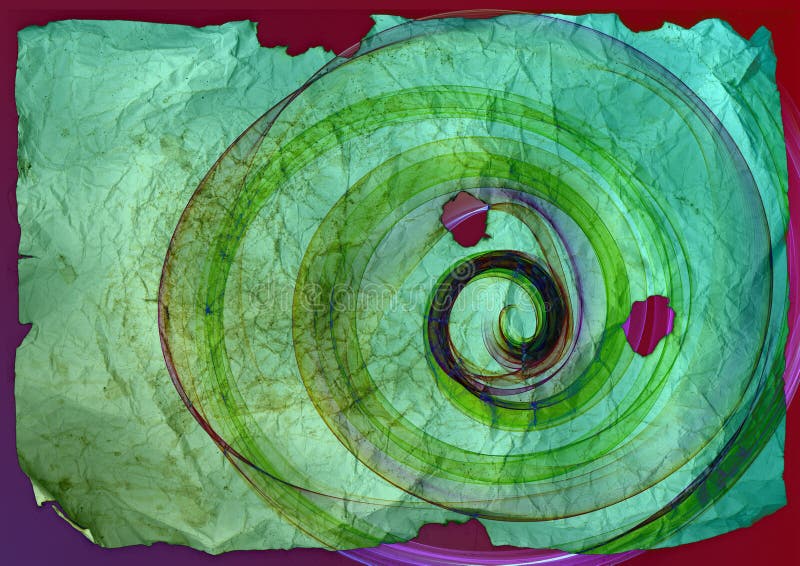 Textured Grunge Round Abstract Weave Background Stock Illustration ...